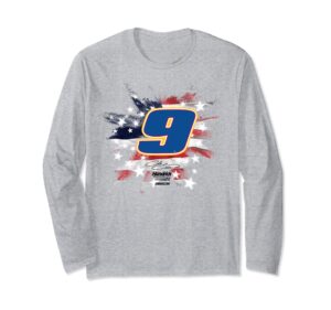 nascar - chase elliott - fireworks long sleeve t-shirt