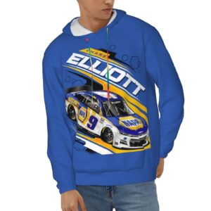 ASFRSH Chase Elliott 9 Men'S Pullover Hoodie Casual Hooded Sweatshirt Best Hoodies Sportswear Tracksuit