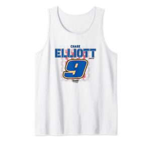 nascar - chase elliott - flag tank top