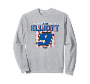 nascar - chase elliott - flag sweatshirt