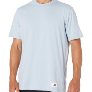 adidas Men's Lounge T-Shirt, Wonder Blue, XX-Large