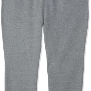 Amazon Essentials Men's Fleece Sweatpant (Available in Big & Tall), Light Grey Heather, Large