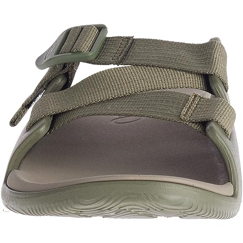 Chaco Men's CHILLOS SLIDE Sandal, Fossil, 12