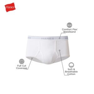 Hanes Men's Tagless ComfortFlex Waistband, Multi-Packs Available Brief, 6-pack, X-Large