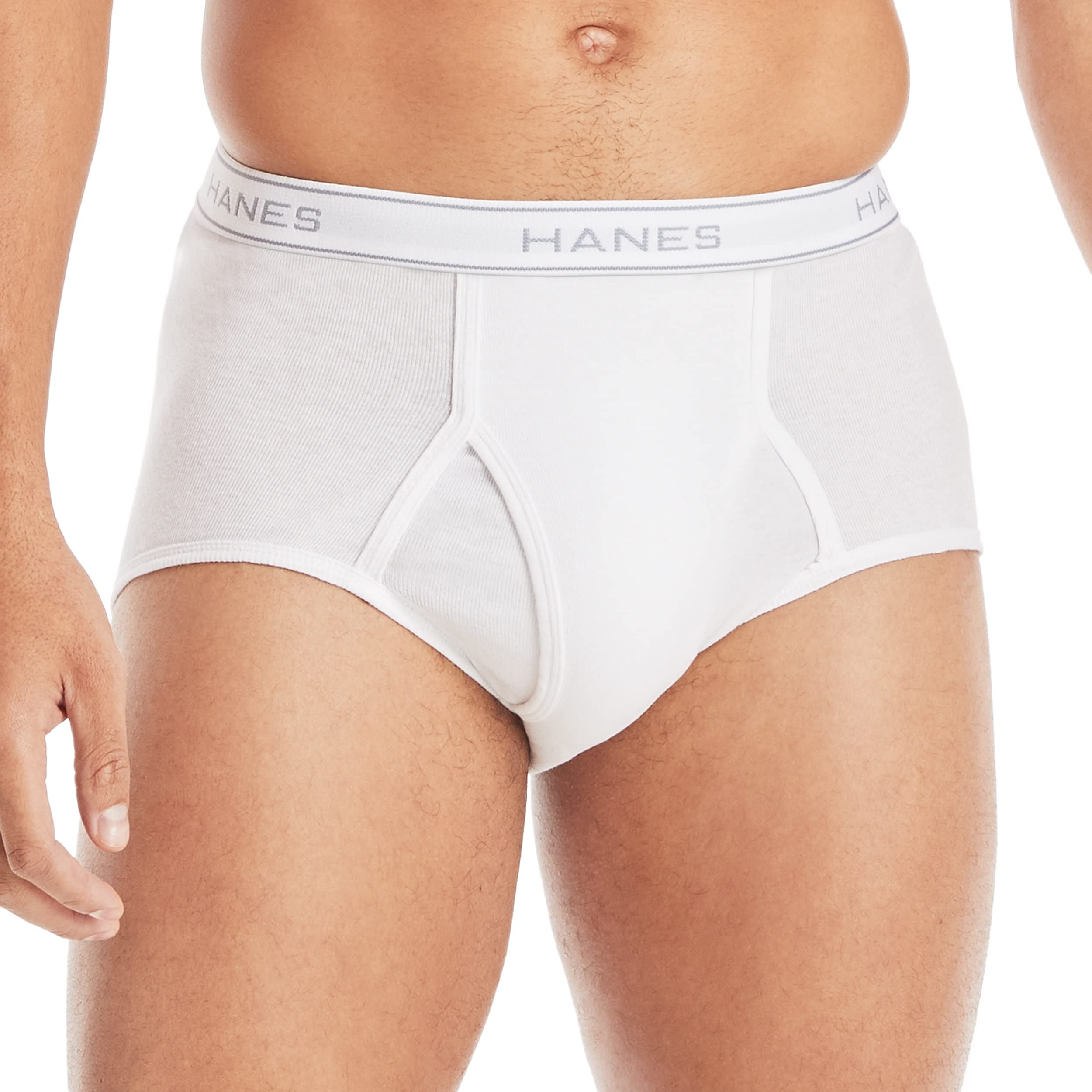 Hanes Men's Tagless ComfortFlex Waistband, Multi-Packs Available Brief, 6-pack, X-Large