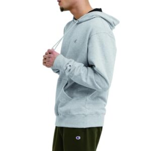 Champion Men's Hoodie, Powerblend, Fleece Striped Sweatshirt for Men (Reg. or Big & Tall)