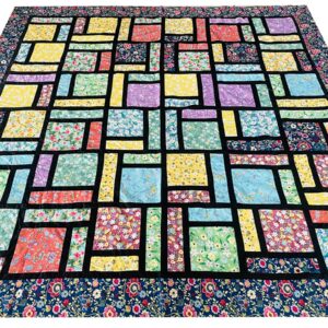 50pcs 8 x 8 inches Cotton Fabric Bundle Squares for Quilting Sewing, Precut Fabric Squares for Craft Patchwork