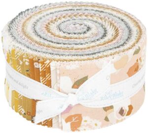 minki kim forgotten memories rolie polie 40 2.5-inch strips jelly roll riley blake rp-12750-40