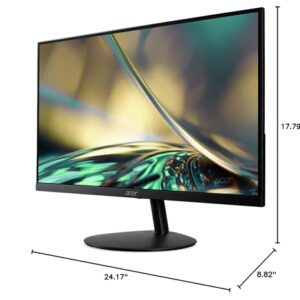 Acer SB272 EBI 27" Full HD (1920 x 1080) IPS Zero-Frame Gaming Office Monitor | AMD FreeSync Technology |