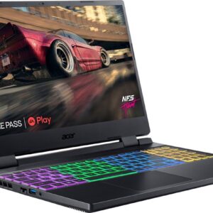 Acer Nitro 5 15 Gaming Laptop 15.6" QHD IPS 165Hz (300 nits 100% DCI-P3) AMD Octa-core Ryzen 7 6800H (Beat i7-11370H) 16GB RAM 2TB SSD GeForce RTX3070Ti 8GB Backlit HDMI USB-C Win11 Black + HDMI Cable