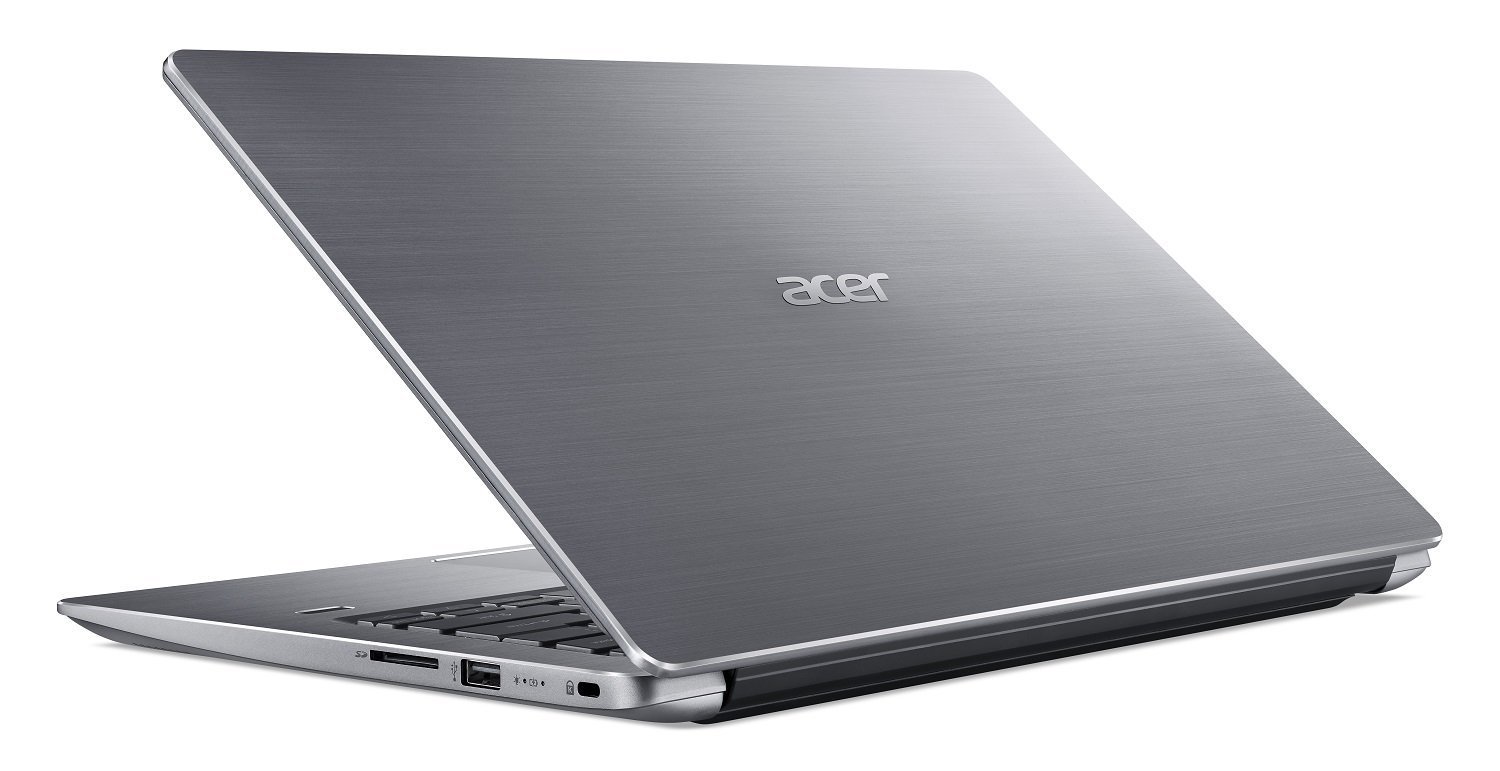 acer Premium Swift 3 Laptop, 14" LED-Backlit Widescreen FHD IPS Display, Intel Core i5-8250U Processor up to 3.4GHz (>i7-7500u), 8 GB DDR4, 256 GB SSD, Fingerprint Reader, Win10, Silver