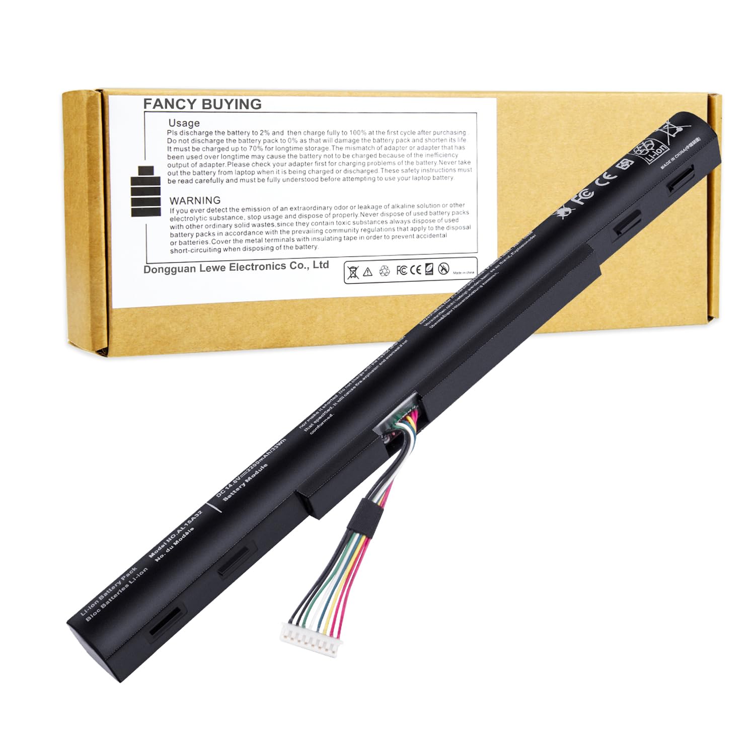 Fancy Buying AL15A32 Laptop Battery for Acer Aspire E5-422 E5-573 E5-573G E5-573T E5-522 E722 E5-473G-561X - High Performance New