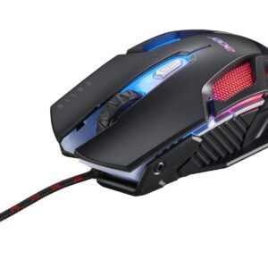 Acer Nitro Gaming Mouse III: 6D Optical Gaming Mouse with High 125MHz Polling Rate | 7 Colorful Breathing Lights with LED Logo and Pattern | 6 Optional DPI Shifts (800-7200) | 6 Buttons