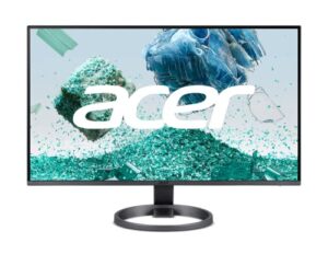 acer vero rl272 yii 27” 1920 x 1080 ips ultra-thin monitor | amd freesync technology | 75hz refresh | 1ms (vrb) | zero-frame | made with 85% pcr & 5% ocean-bound plastics | 2 x hdmi 1.4 ports & vga