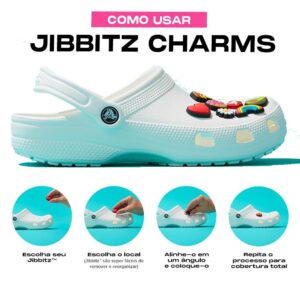 Crocs Jibbitz Fruit Shoe Charms | Jibbitz for Crocs, Peach, Small