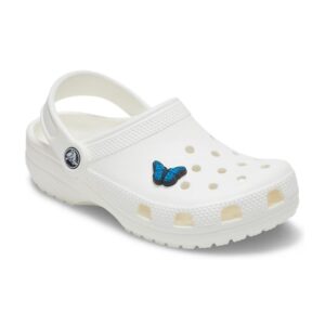 Crocs Jibbitz Nature Shoe Charms | Jibbitz for Crocs, Blue Butterfly, Small