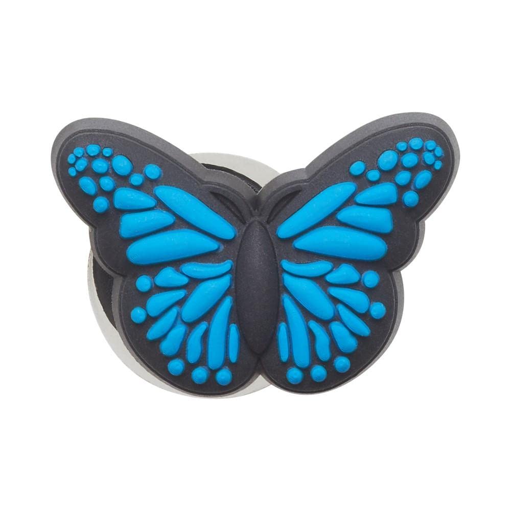 Crocs Jibbitz Nature Shoe Charms | Jibbitz for Crocs, Blue Butterfly, Small