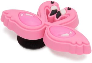 crocs animal shoe charms | jibbitz, flamingo sunnies, one size