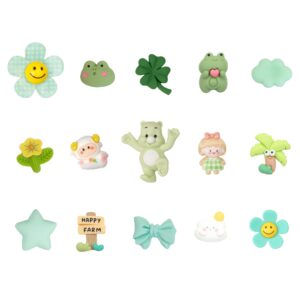 willbee clipon soft parts decoration accessory - mint 15pcs