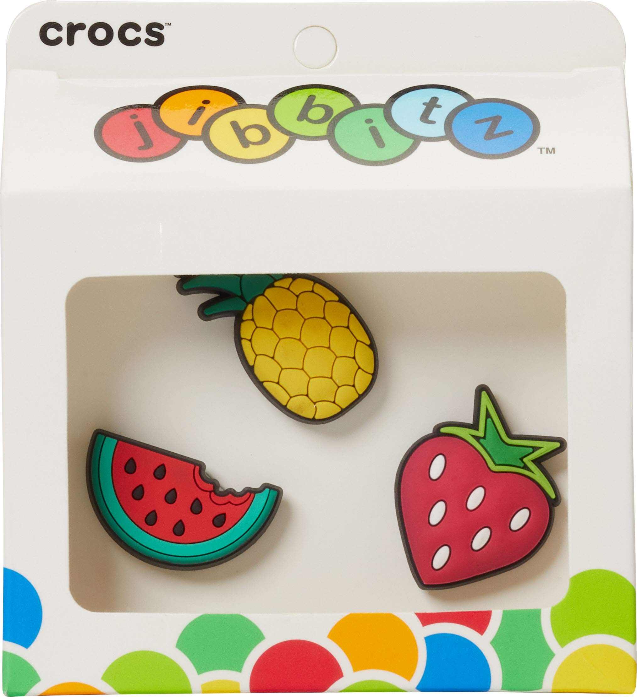 Crocs Jibbitz 3-Pack Food Shoe Charms | Jibbitz for Crocs, Fruit, Small