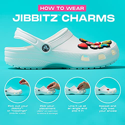 Crocs Jibbitz Sayings Shoe Charms | Jibbitz for Crocs, Veg, Small