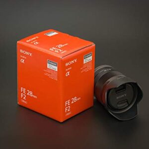 Sony FE 28mm f/2 Lens - International Version (No Warranty) (Renewed)