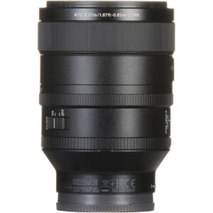 Sony SEL100F28GM 100mm f2.8 Medium-telephoto Fixed Prime Camera Lens, Black