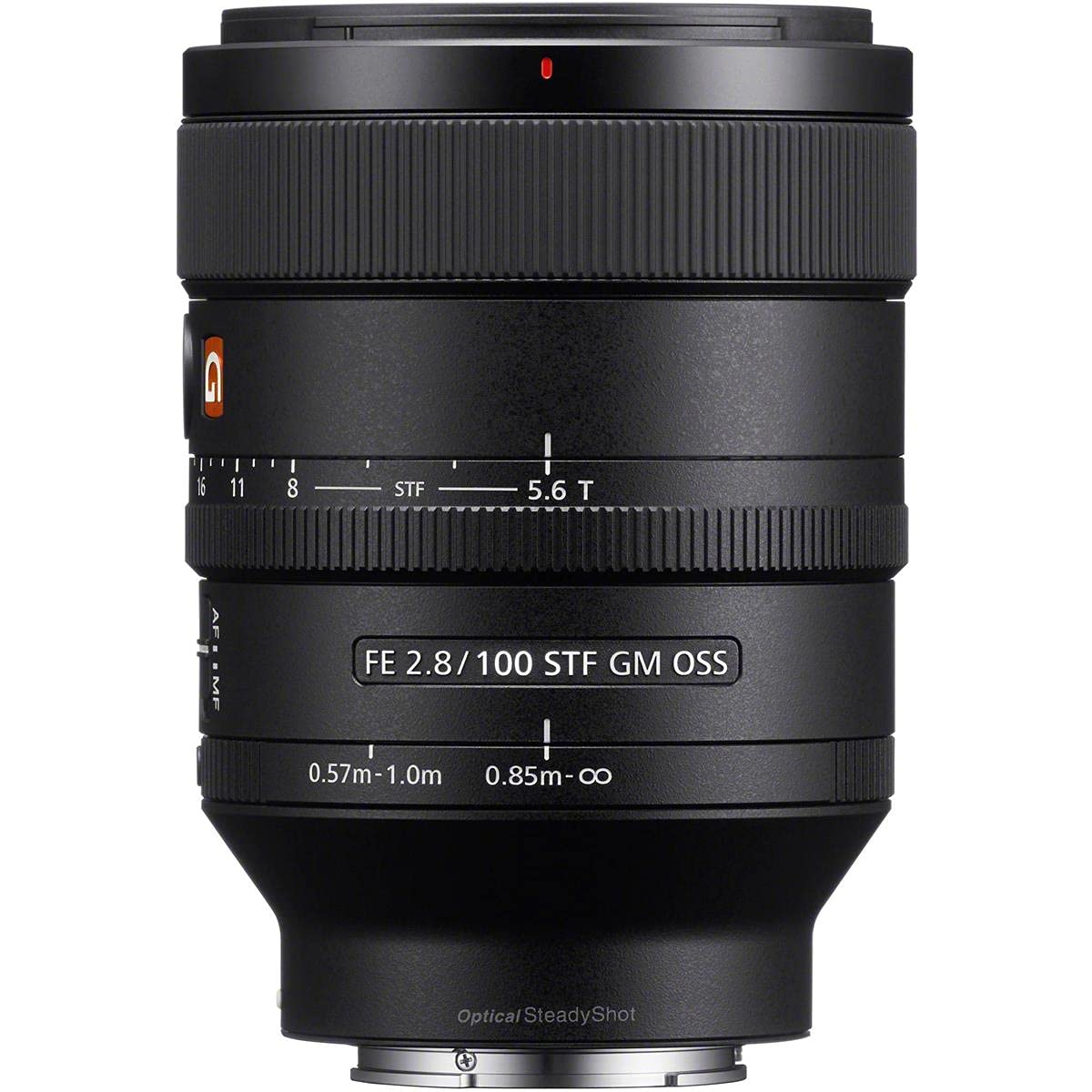 Sony SEL100F28GM 100mm f2.8 Medium-telephoto Fixed Prime Camera Lens, Black