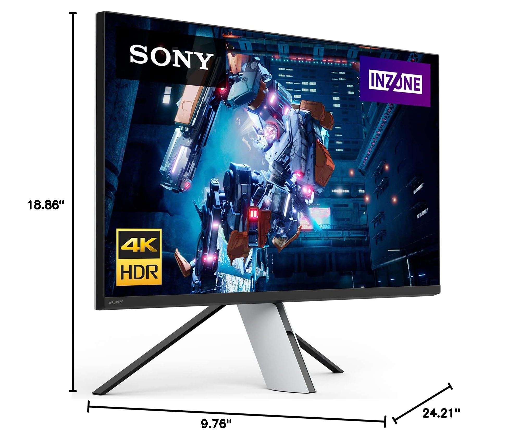 Sony 27" INZONE M9 4K HDR 144Hz Gaming Monitor SDMU27M90 Bundle with CPS 2-Year Extended Protection Pack