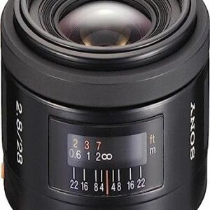 Sony SAL-28F28 28mm f/2.8 Wide Angle Lens for Sony Alpha Digital SLR Camera