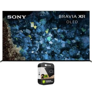 sony xr83a80l bravia xr 83 inch a80l oled 4k hdr smart tv with google tv 2023 bundle with 2 yr cps enhanced protection pack