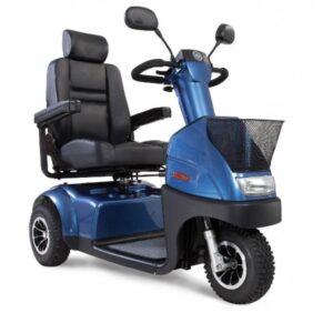 Afikim - Afiscooter C3 Breeze - Mid Size Mobility Scooter - 3-Wheel - Blue