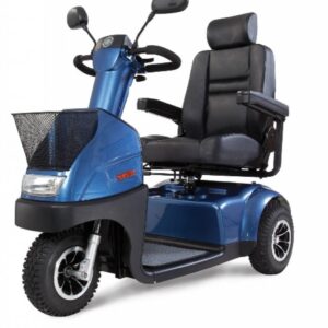 Afikim - Afiscooter C3 Breeze - Mid Size Mobility Scooter - 3-Wheel - Blue