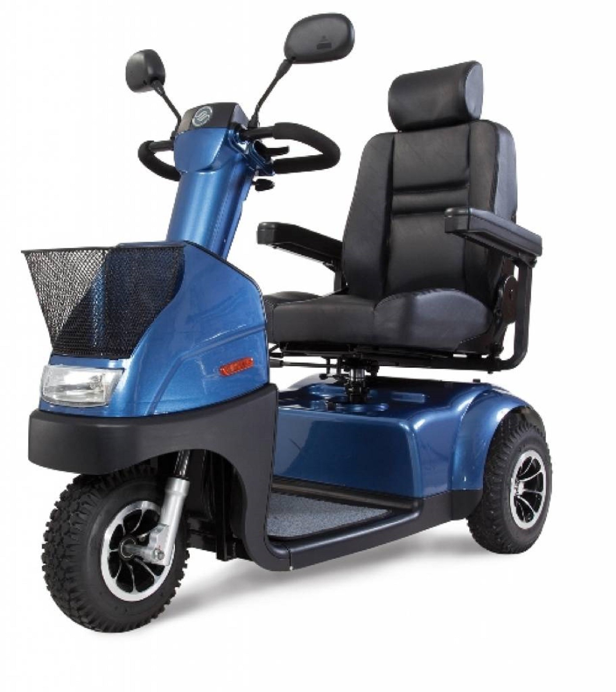 Afikim - Afiscooter C3 Breeze - Mid Size Mobility Scooter - 3-Wheel - Blue