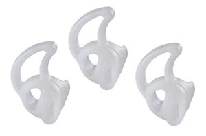 ear phone connection ep-fua-c3 ambidextrous skeleton ear tip, 3 pcs (small, medium and large), clear