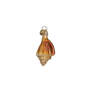 Old World Christmas Mini Ornamen Glass Blown Ornaments for Christmas Tree Assorted Sea Shell Set