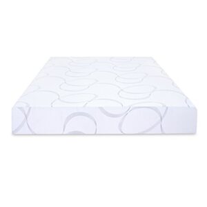 Olee Sleep Queen Mattress, 9 Inch Flex Gel Memory Foam Mattress, Gel Infused for Comfort and Pressure Relief, CertiPUR-US Certified, Bed-in-a-Box, Medium Firm, Queen Size