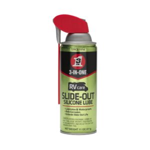 3-in-one rvcare slide-out silicone lube, premium rv slide-out lubrication, 11 oz (1-pack)