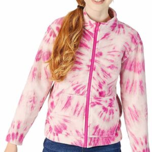 Eddie Bauer Youth Lone Peak 3 in 1 Jacket (Pink, Medium 10/12)