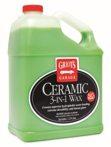 griot's garage 10983 ceramic 3-in-1 wax gallon, green, 128 fl oz (pack of 1)