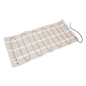 Electric Underfloor Heating Mat, 360W Cuttable Safe Electric Floor Heating System Self Adhesive High Efficiency for Bedroom (220-240V)