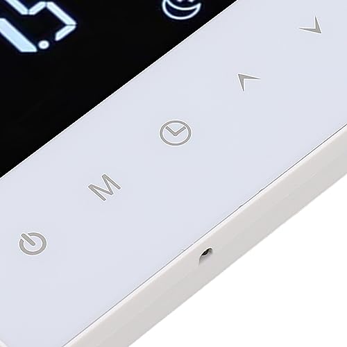 Intelligent Thermostat Touch Screen Programmable Thermostat Constant Temperature Controller Floor Heating Thermostat AC 90‑240V (K2MRH3A)