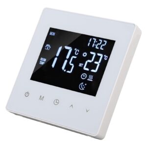 Smart Thermostat Touch Screen Constant Temperature Controller for Floor Heating Boiler AC 90‑240V (K2MRH3A)