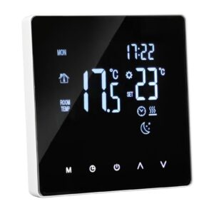 Floor Heating Thermostat 16A 4400W Intelligent Programmable Thermostat Digital Home Heating Temperature Controllerfor Radiant Underfloor Heating