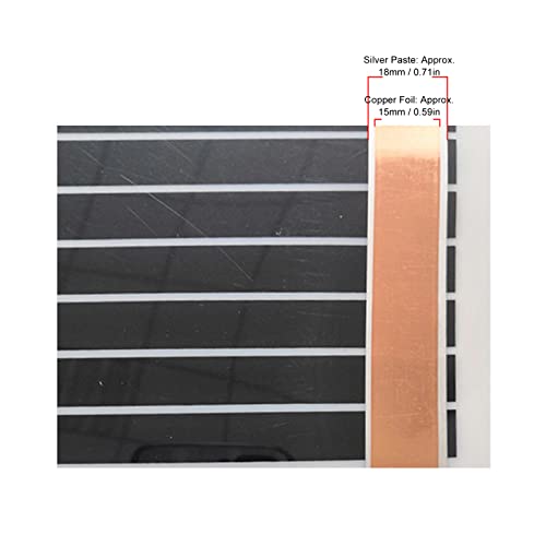 Electric Heating Mat 220?240V Extendable Floor Heating System Kit Reduced Energy Consumption Maintenance Quiet for Ceramic Tiles (Type B 80x100cm)