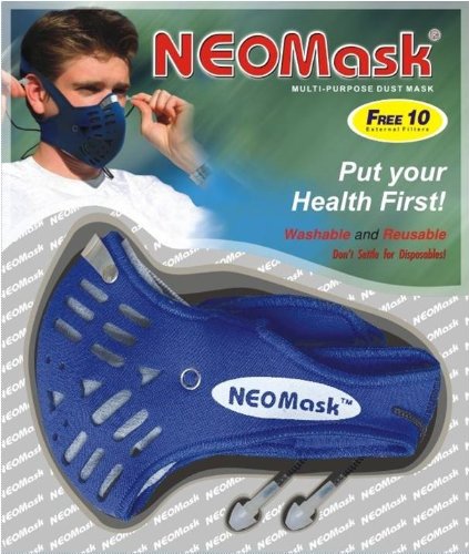 Eurow NeoMask - Neoprene Carbon Safety Multi-Purpose Dust Mask