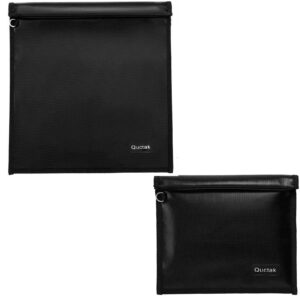 faraday bag(13.8"x17.7", black)+faraday bag(9.8"x11", black)