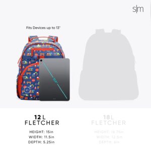 Simple Modern Disney Toddler Backpack for School Girls and Boys | Kindergarten Elementary Kids Backpack | Fletcher Collection | Kids - Medium (15" tall) | Princess Royal Beauty