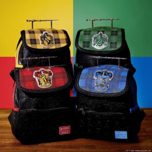 Loungefly Harry Potter 'Choose Your House' Collection: Gryffindor House MIni-Backpack, Amazon Exclusive