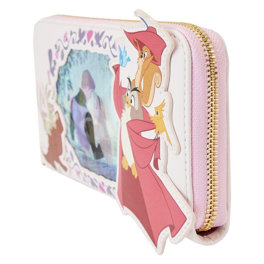 Loungefly Disney Sleeping Beauty Princess Lenticular Wristlet Wallet